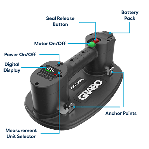 The GRABO PRO-Lifter - The better Version of the classic suction cup